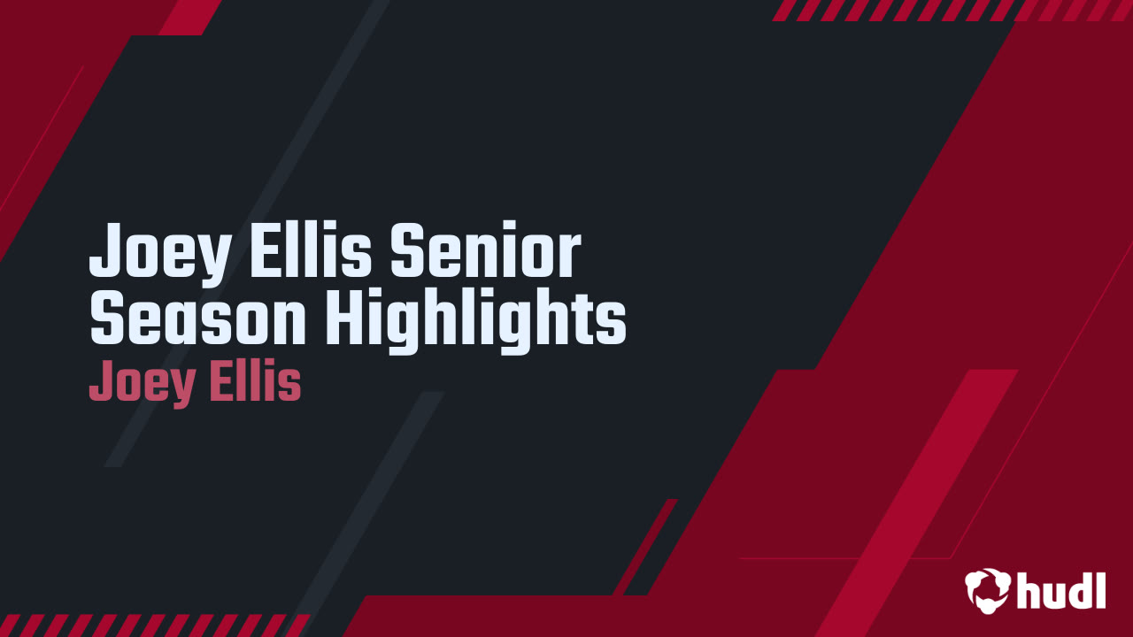 Joey Ellis Senior Season Highlights - Joey Ellis highlights - Hudl
