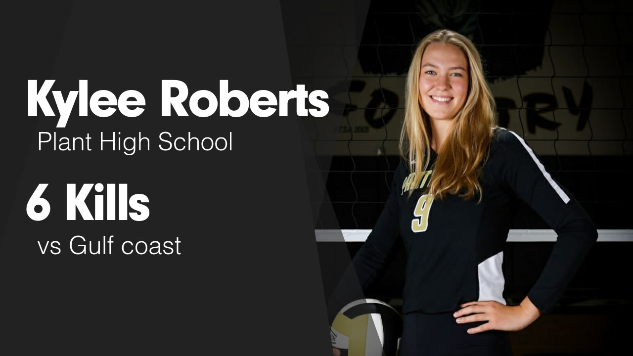 6 Kills vs Gulf coast - Kylee Roberts highlights - Hudl