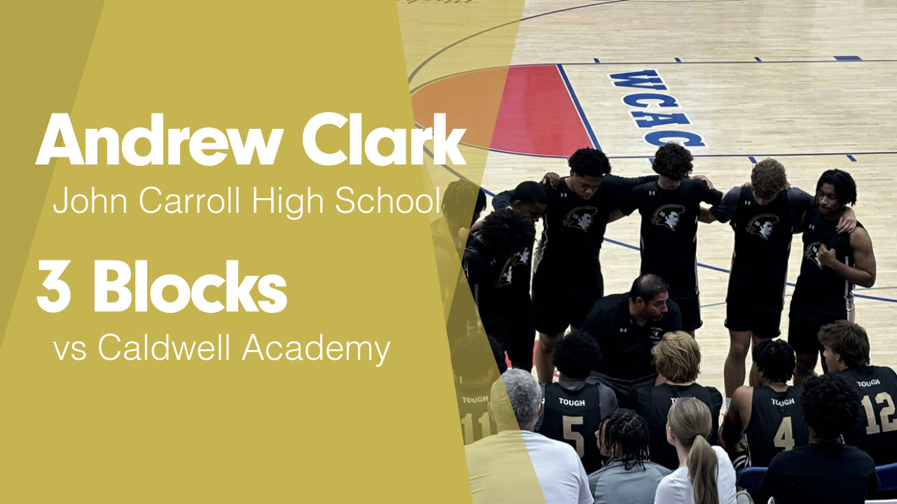 3 Blocks vs Caldwell Academy - Andrew Clark highlights - Hudl