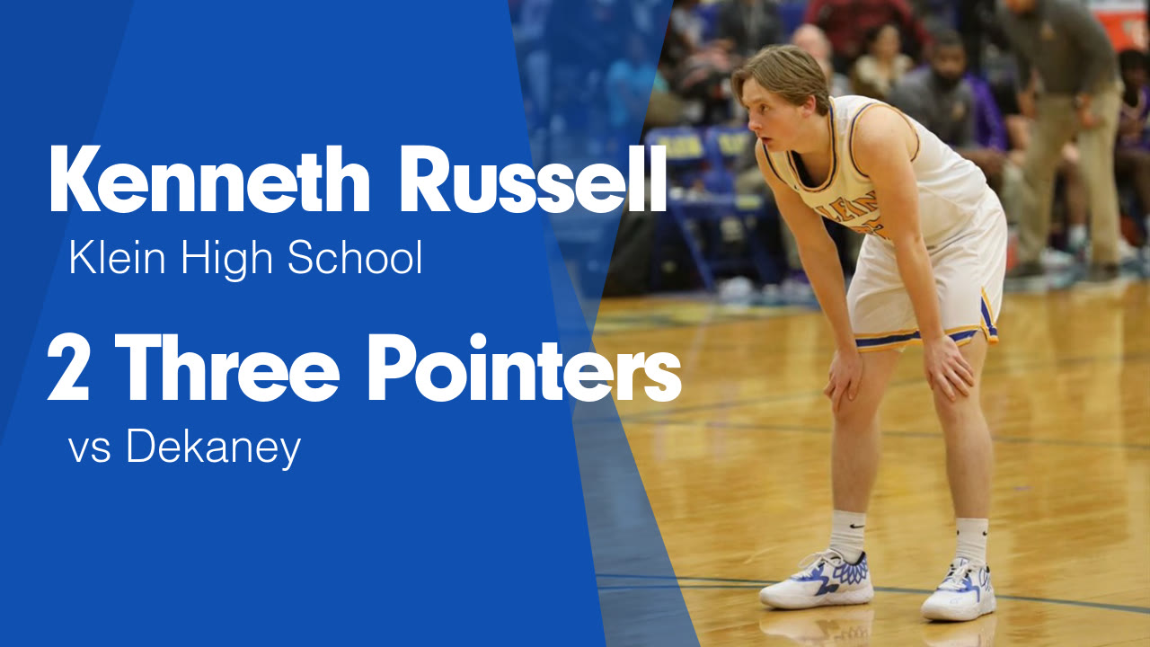 2 Three Pointers vs Dekaney - Kenneth Russell highlights - Hudl