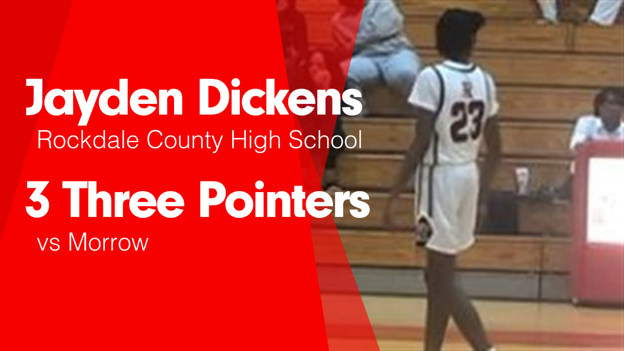 3 Three Pointers vs Morrow - Jayden Dickens highlights - Hudl