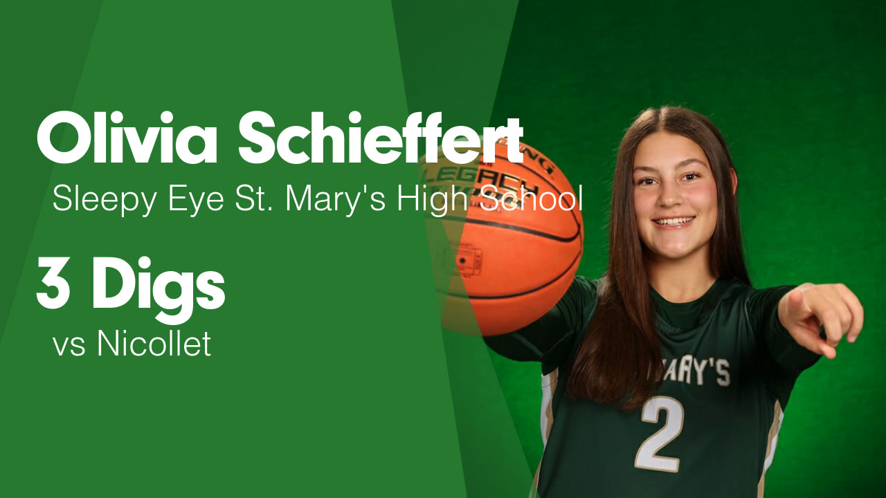 3 Digs vs Nicollet - Olivia Schieffert highlights - Hudl