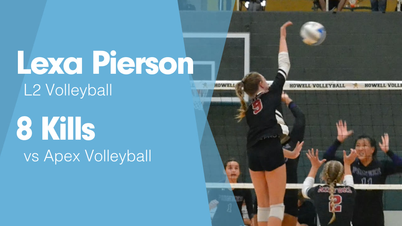 8 Kills vs Apex Volleyball - Lexa Pierson highlights - Hudl