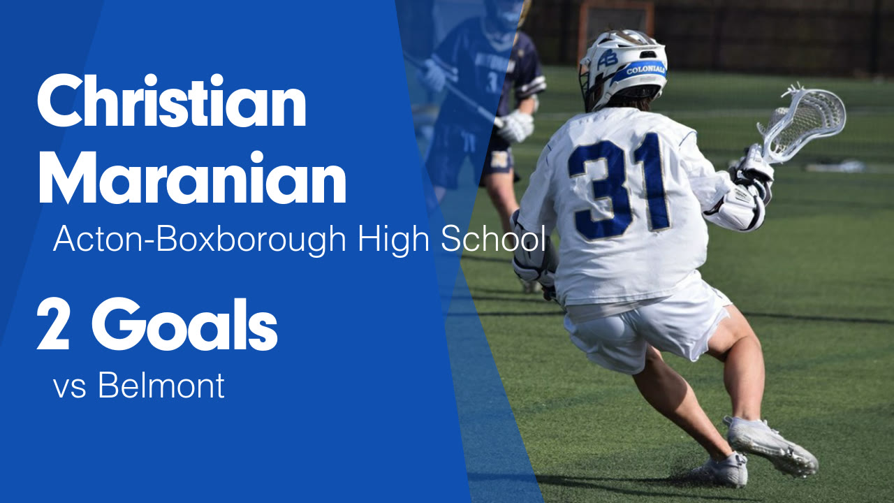 2 Goals vs Belmont - Christian Maranian highlights - Hudl