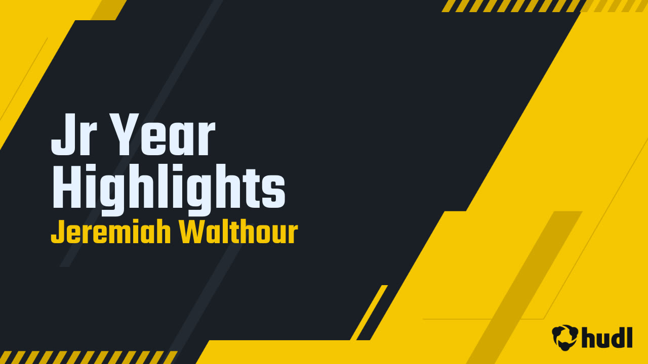 Jr Year Highlights - Jeremiah Walthour highlights - Hudl