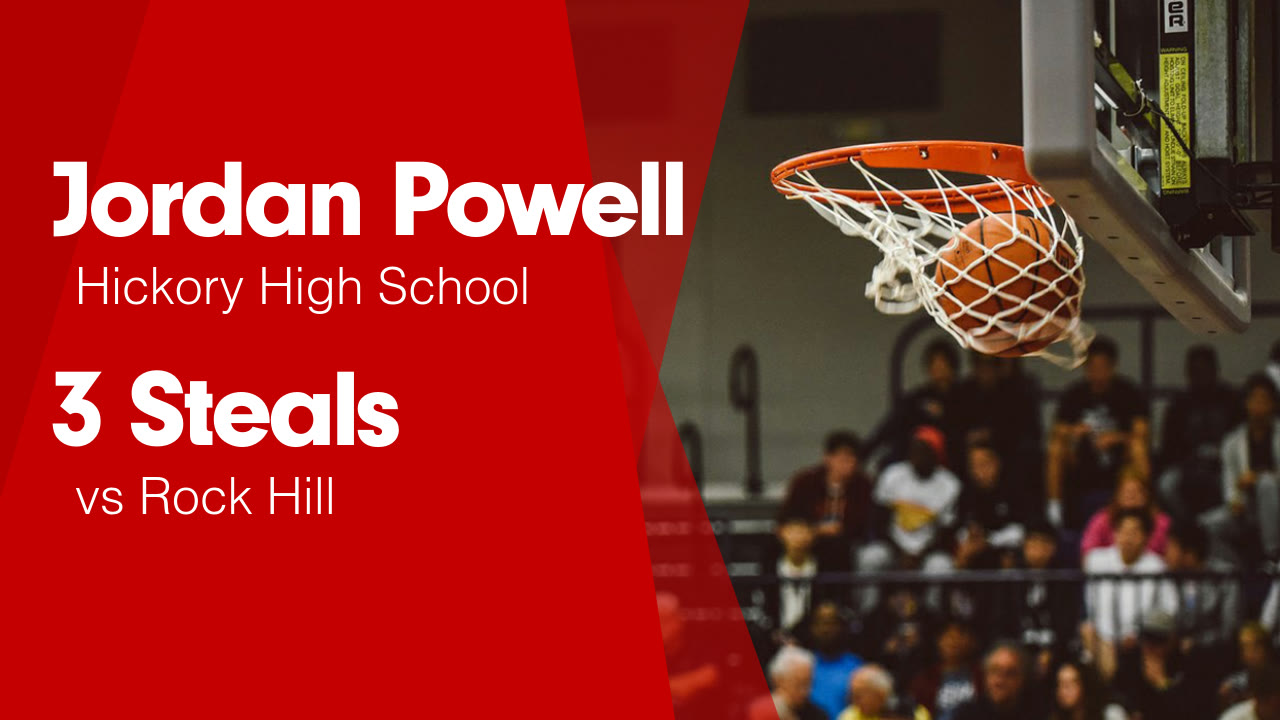 3 Steals vs Rock Hill - Jordan Powell highlights - Hudl