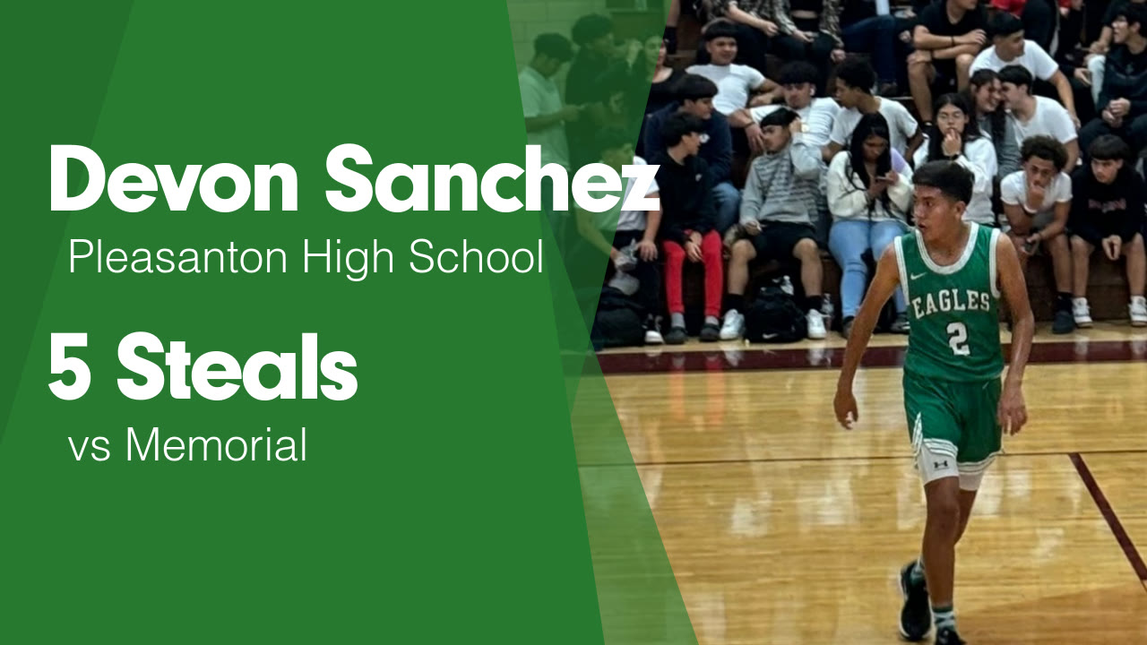 5 Steals vs Memorial - Devon Sanchez highlights - Hudl