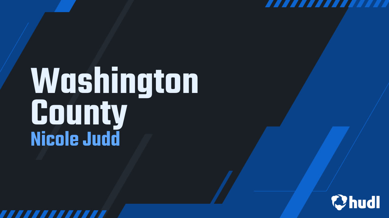 Washington County - Nicole Judd highlights - Hudl