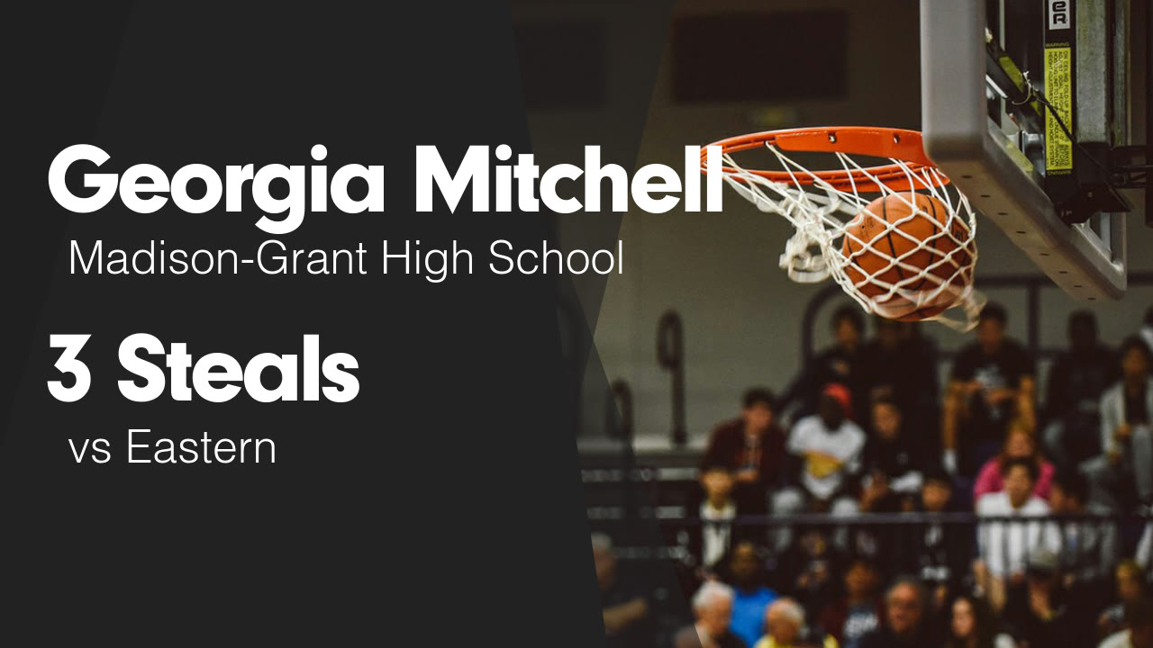 3 Steals vs Eastern - Georgia Mitchell highlights - Hudl