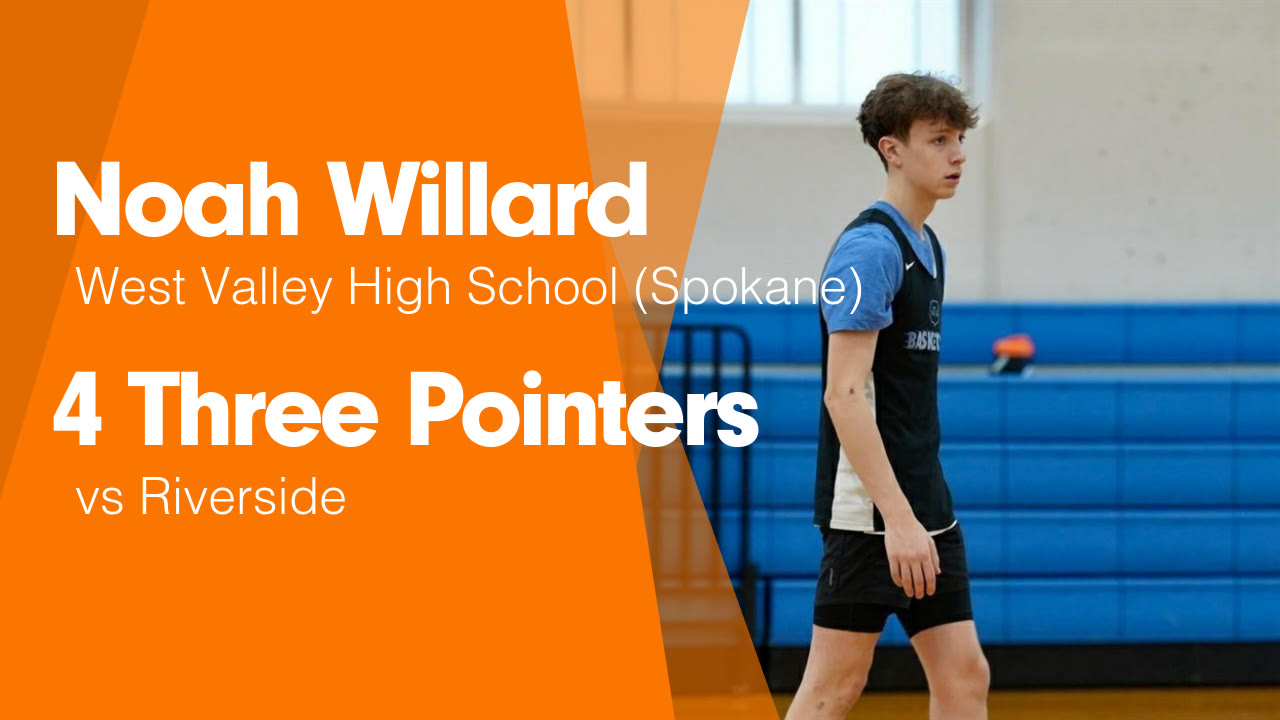 4 Three Pointers vs Riverside - Noah Willard highlights - Hudl