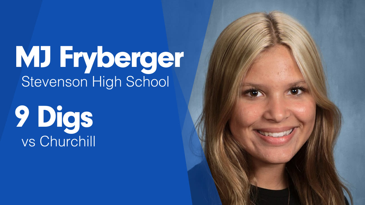 9 Digs vs Churchill - MJ Fryberger highlights - Hudl
