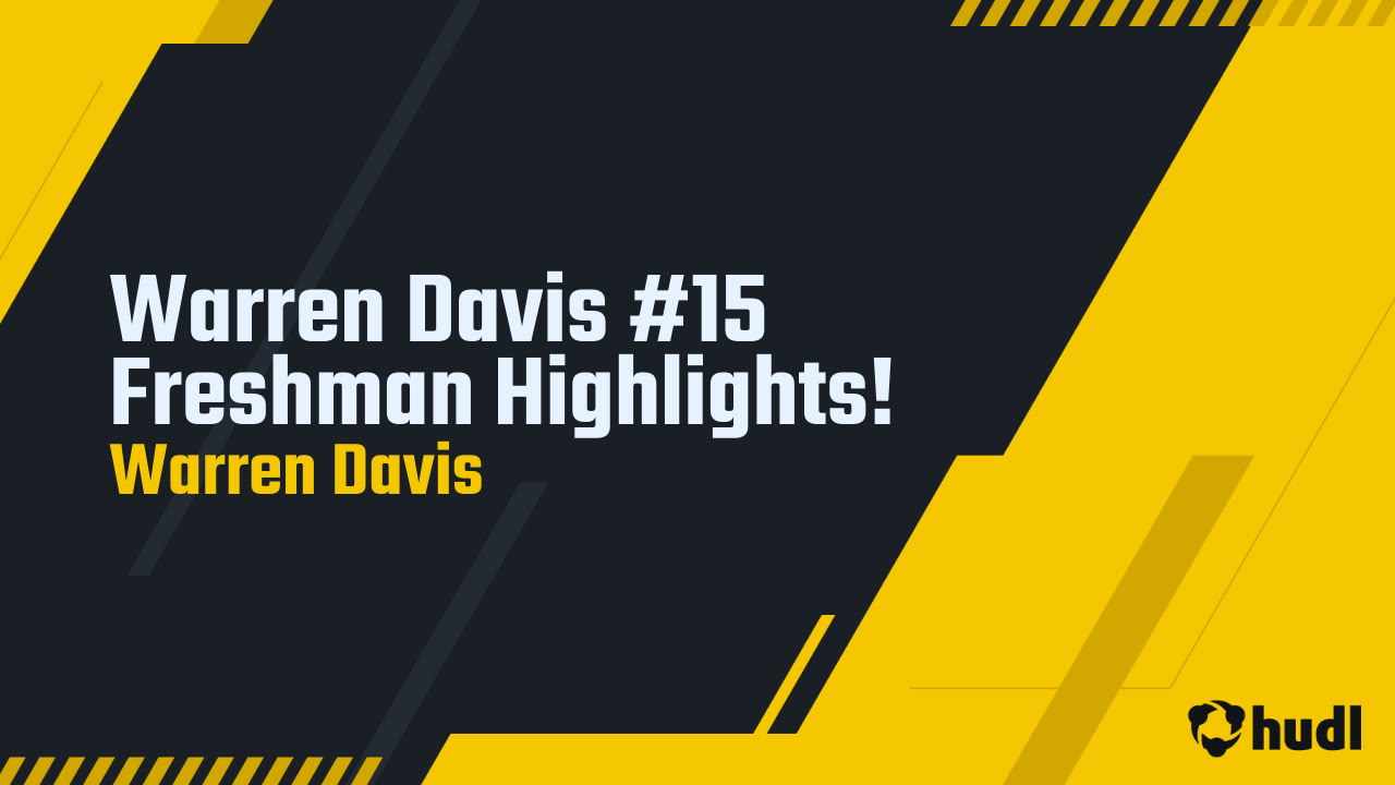 Warren Davis #15 Freshman Highlights! - Warren Davis highlights - Hudl