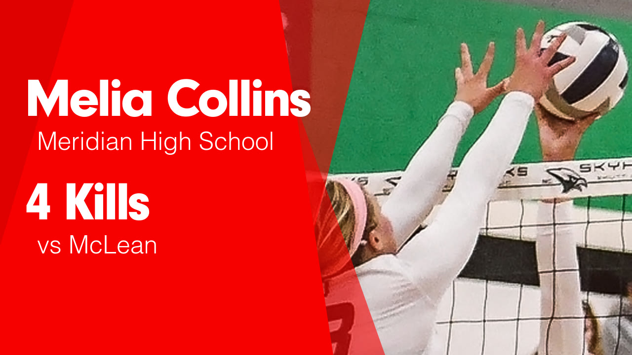 4 Kills vs McLean - Melia Collins highlights - Hudl