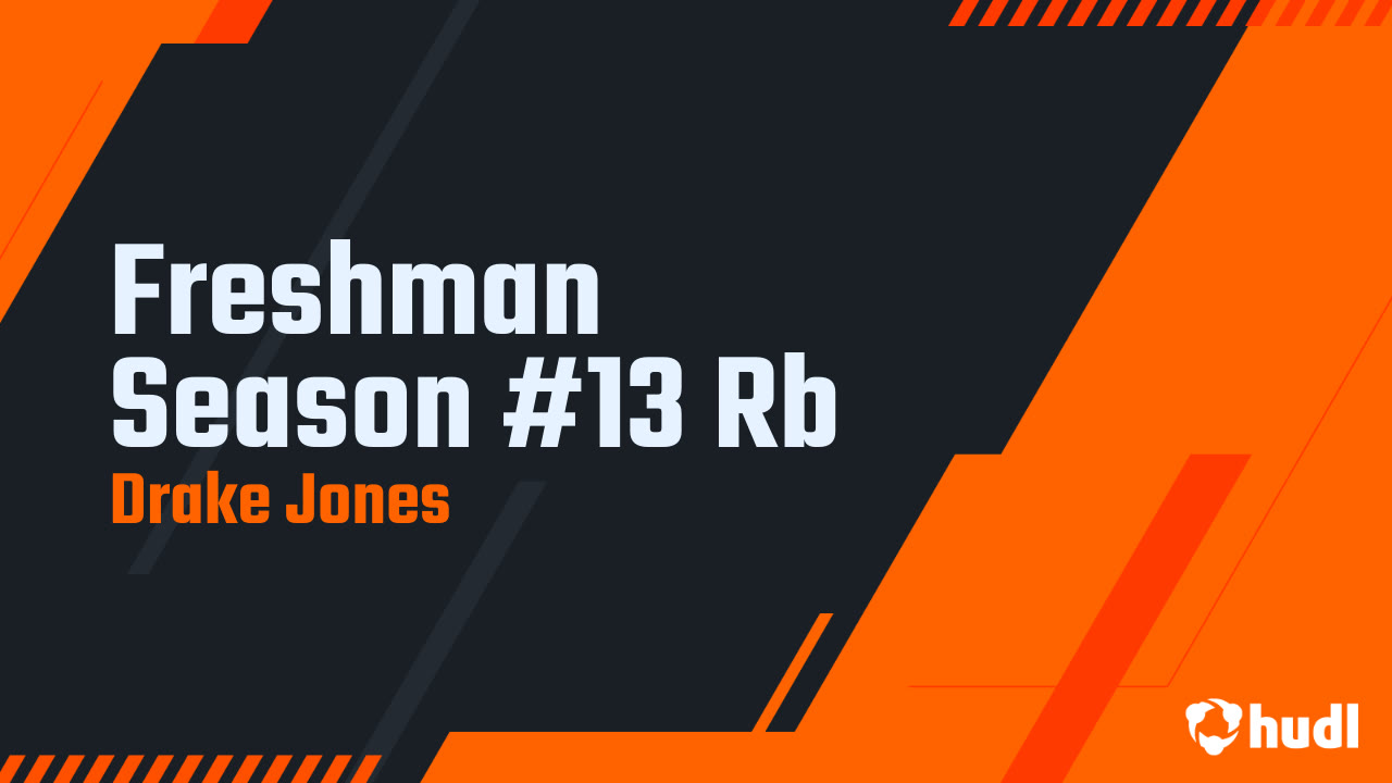 Freshman Season #13 Rb - Drake Jones highlights - Hudl
