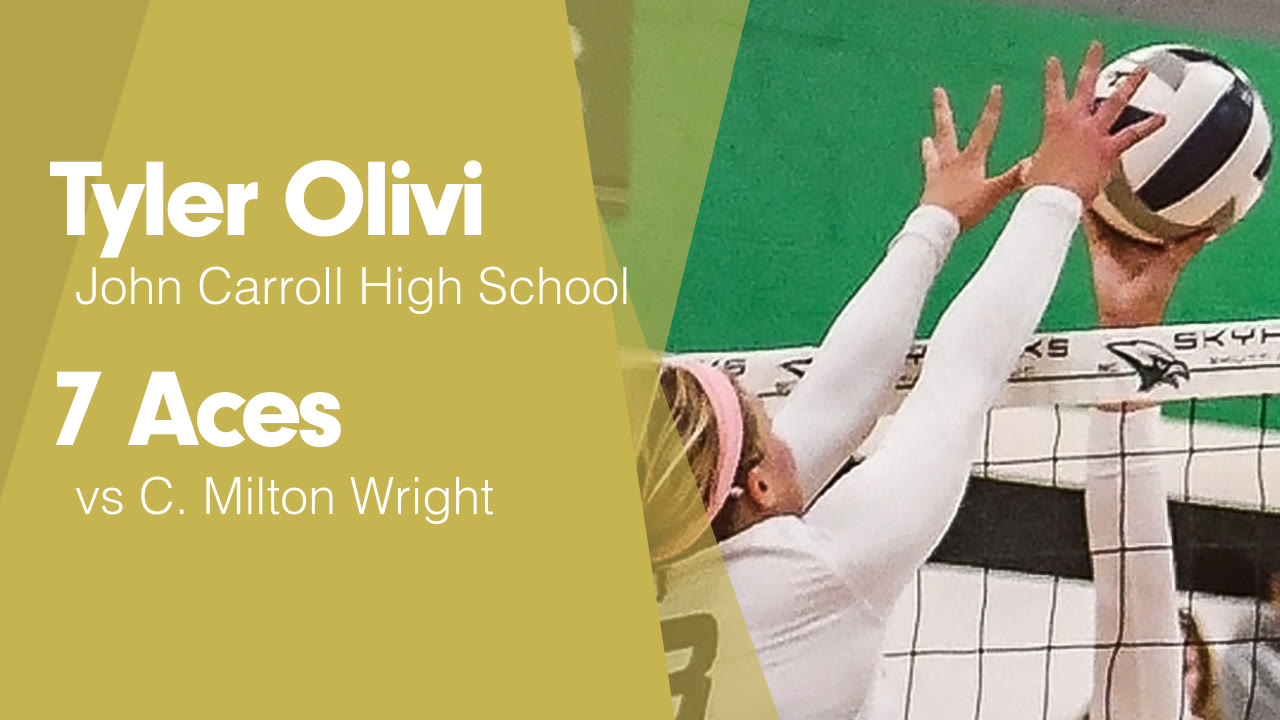 7 Aces vs C. Milton Wright - Tyler Olivi highlights - Hudl