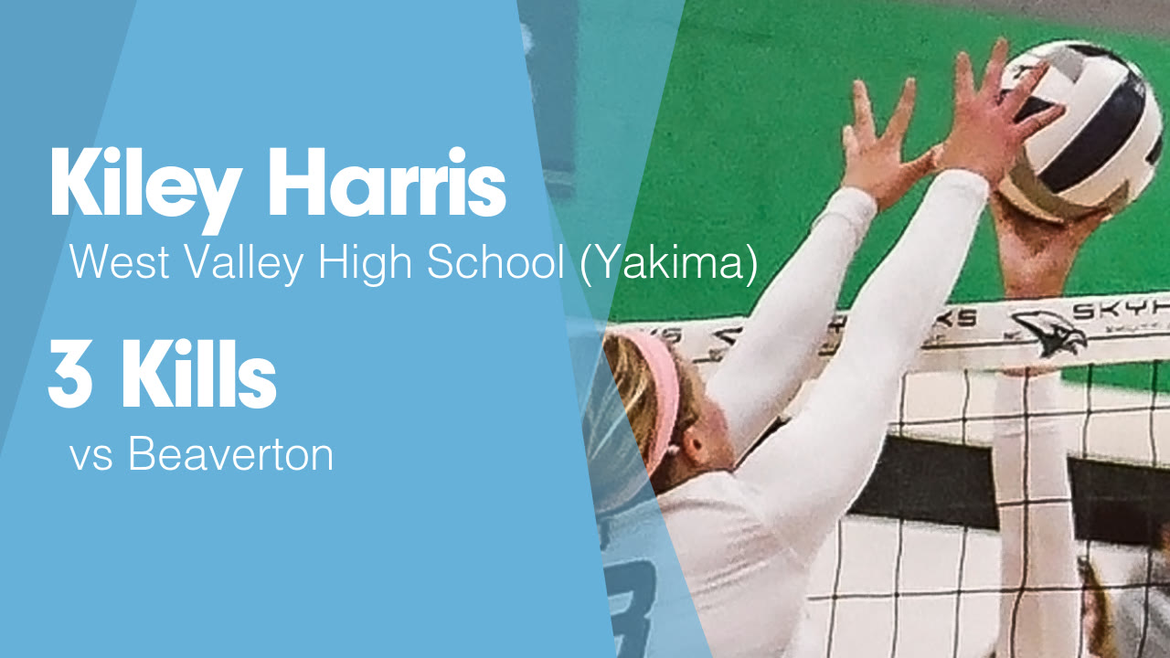 3 Kills vs Beaverton - Kiley Harris highlights - Hudl