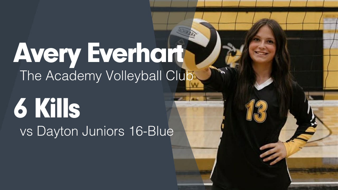 6 Kills vs Dayton Juniors 16-Blue - Avery Everhart highlights - Hudl