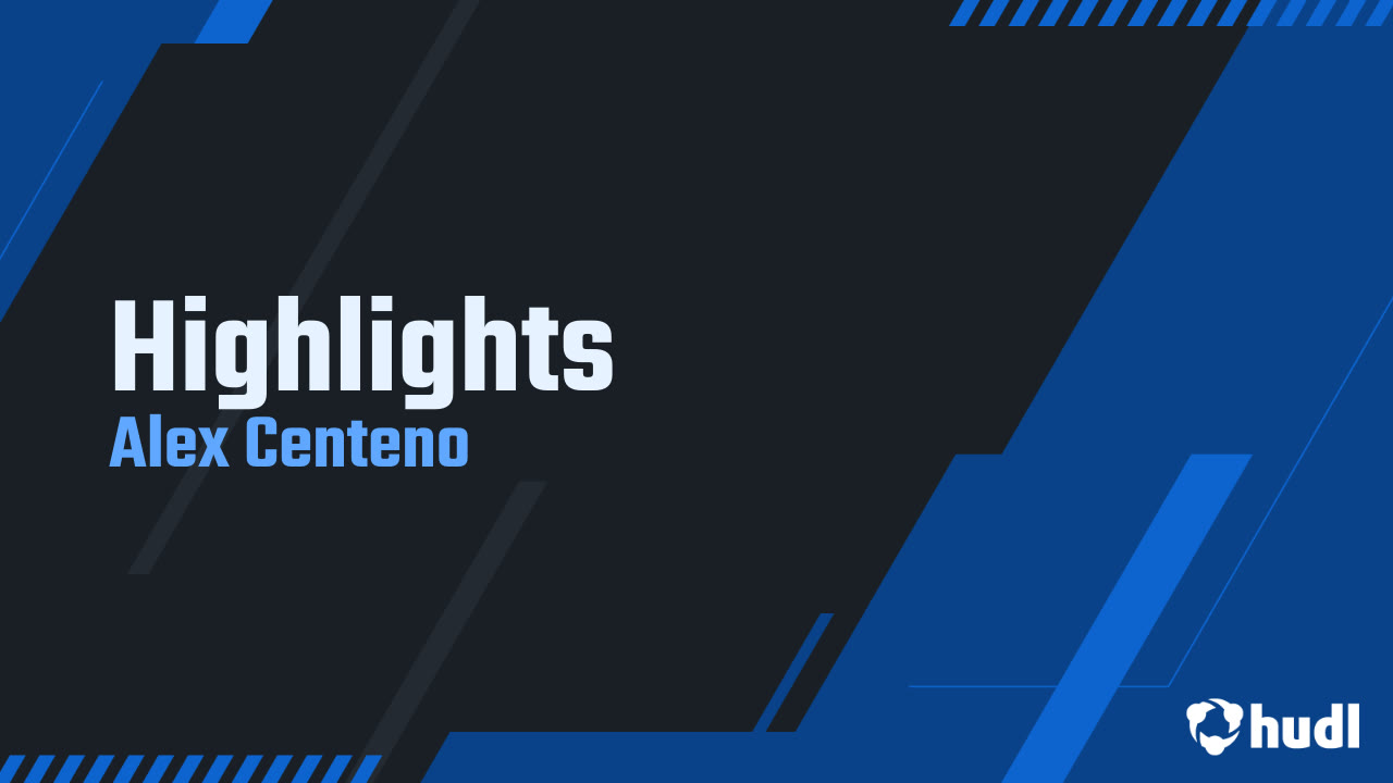 Highlights - Alex Martinez Centeno highlights - Hudl