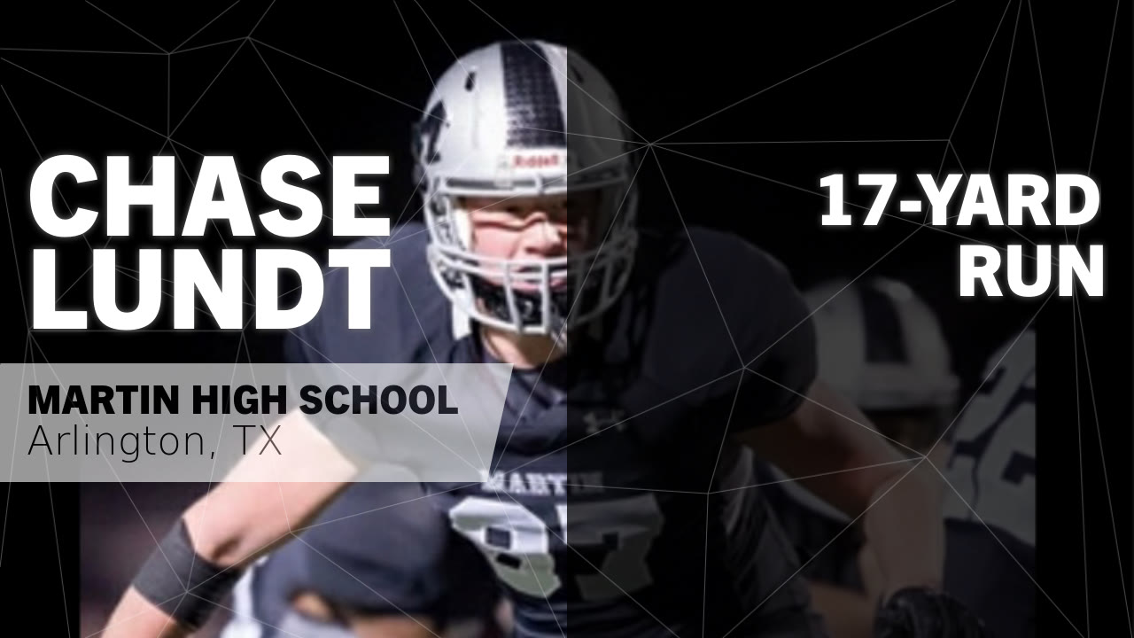 17-yard Run vs North Crowley - Chase Lundt highlights - Hudl