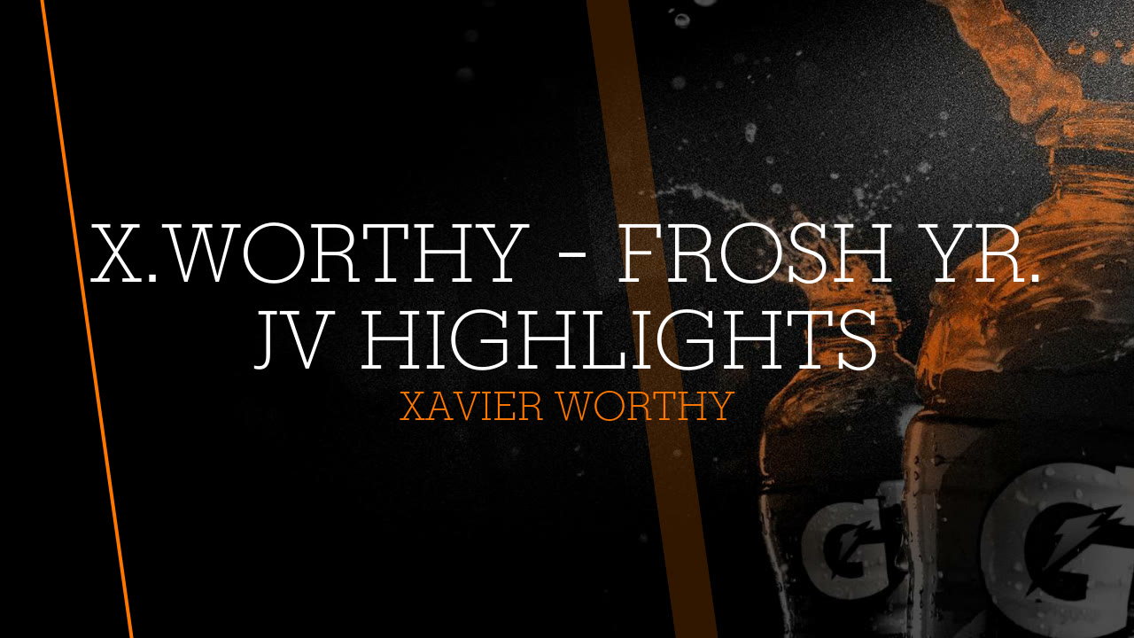 X.Worthy - FROSH YR. JV HIGHLIGHTS - Xavier Worthy highlights - Hudl