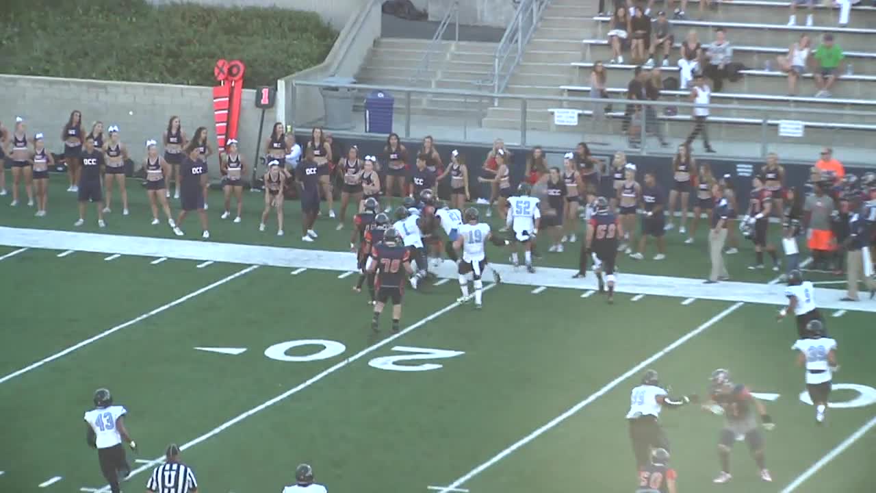 vs. Orange Coast College - Jalin Burrell highlights - Hudl